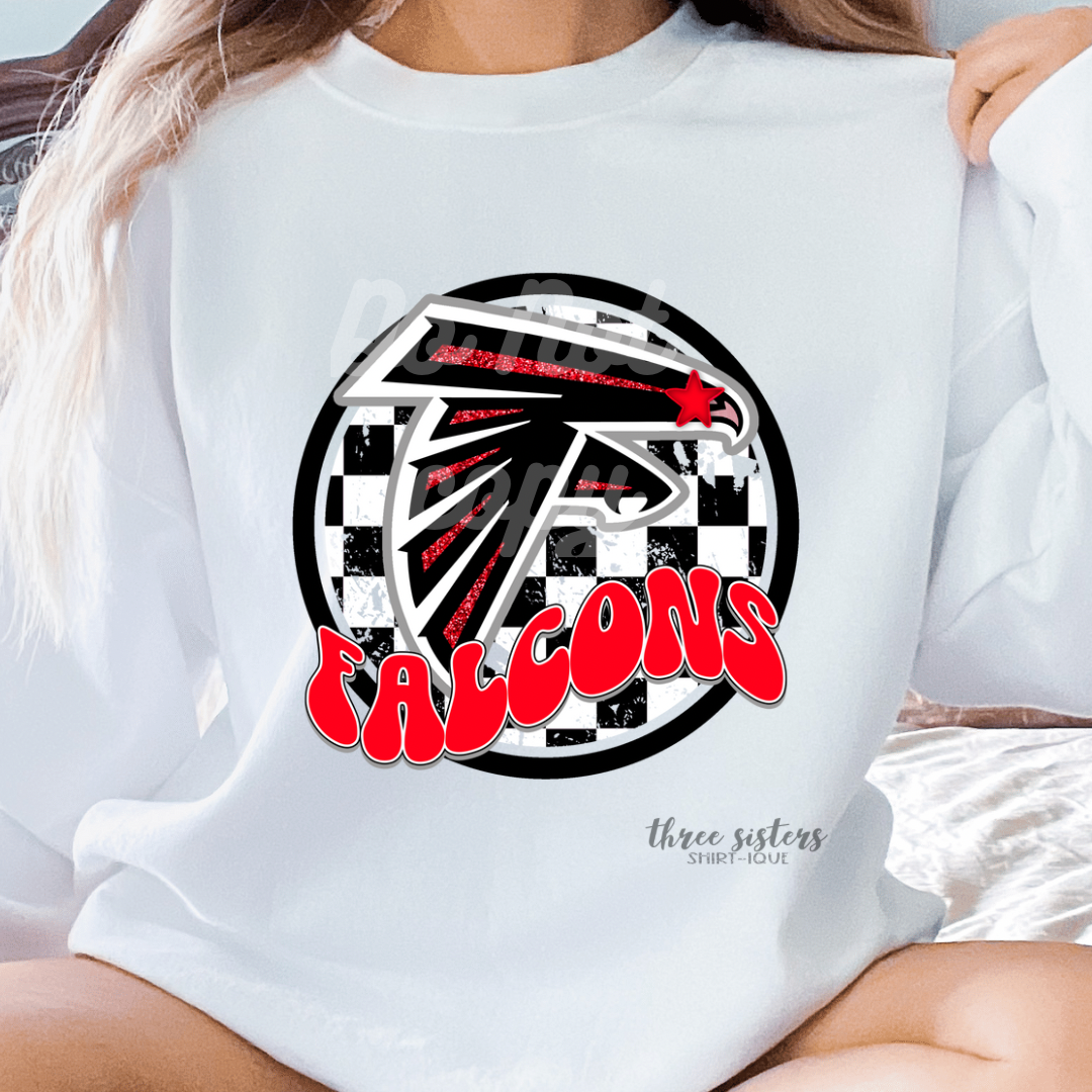 FALCONS Red Star Eye Mascot – Threesistersshirtique